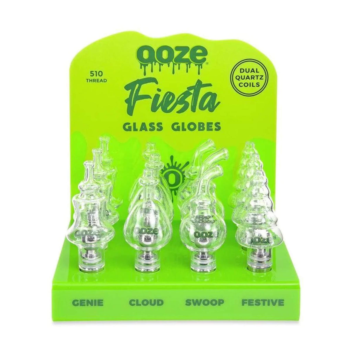 Ooze Fiesta Globe Display - 12ct - *Bargain Bin* — Dripco Wholesale