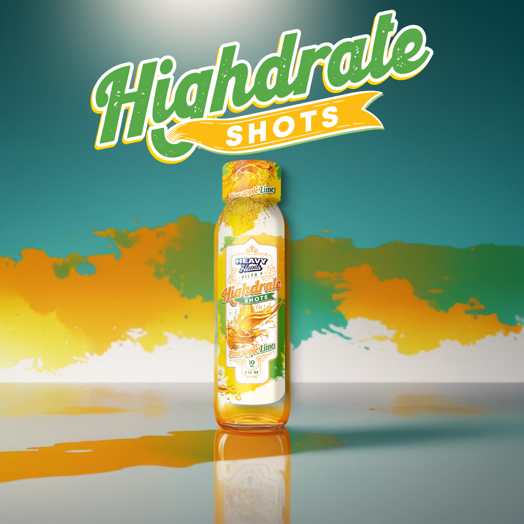 Heavy Heads - Highdrate Shot - Delta 9 Shot - 10MG Each - 9pk — Dripco ...