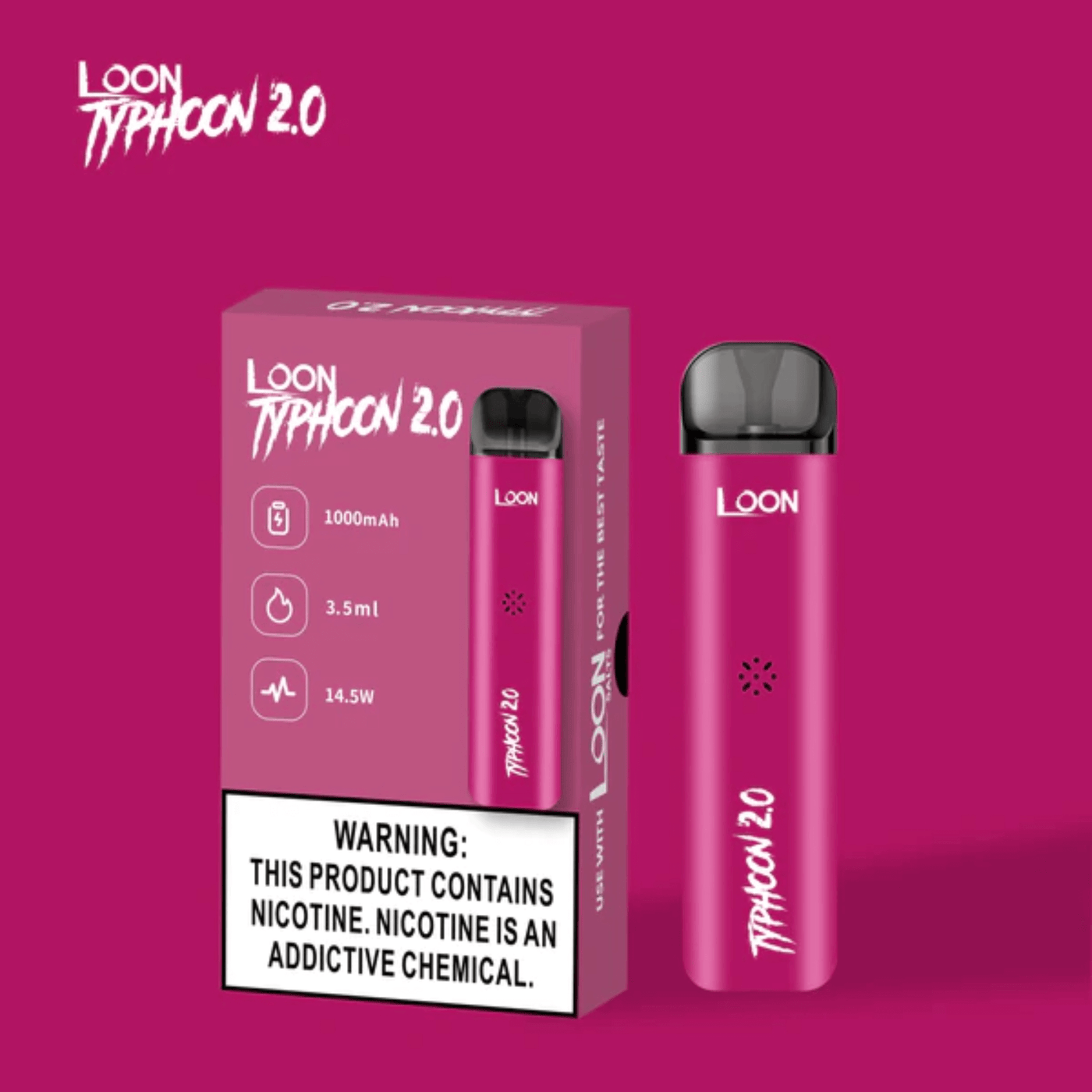 LOON TYPHOON 2.0 Pod System Kit — Dripco Wholesale