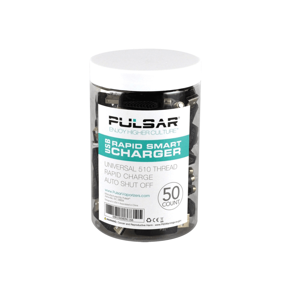 Pulsar USB 510 Smart Charger w/ Cable - 20pc Display — Dripco Wholesale